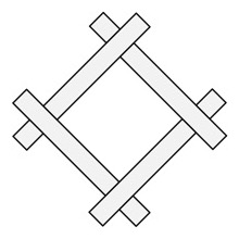 Well Frame - Traceable Heraldic Art